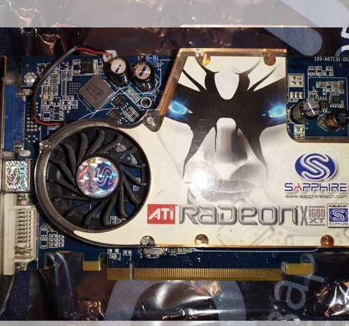 Видеокарта Sapphire radeon X1600xt