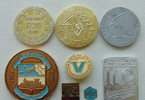 Лот настольных медалей, СССР