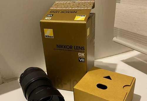 Объектив AF-S DX nikkor 18-105mm f/3.5-5.6G ED VR