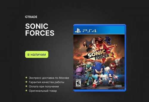 Sonic forces PS4 Новый Диск