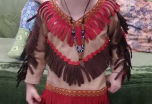 Новогодний костюм индейца