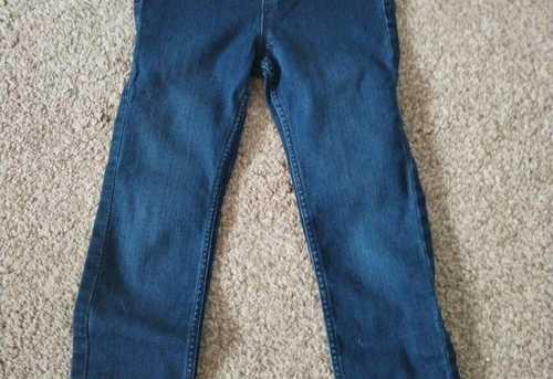 Легенсы Н&M стрейч, джинсы для девочки 5-6 лет