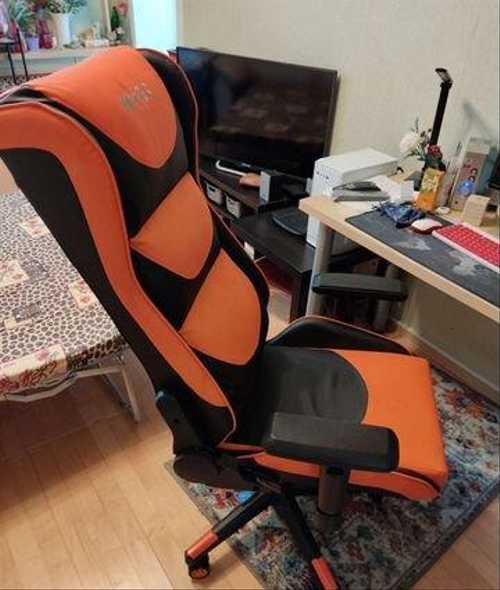 Компьютерное кресло Hiper HGS-106 Orange