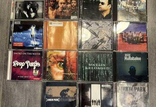Музыкальные cd диски Muse, Linkin Park, Lacrimosa