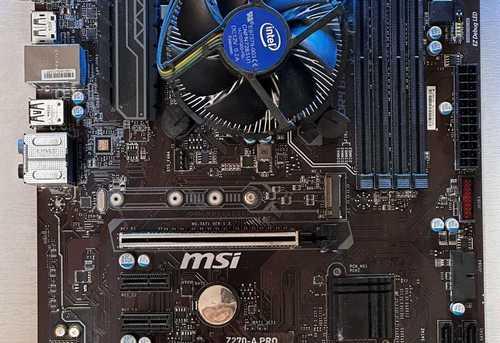 Материнская плата MSI Z270A PRO LGA1151