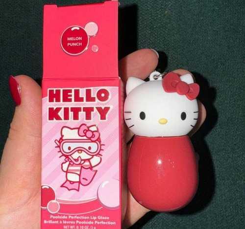 Sheglam hello kitty Melon punch блеск