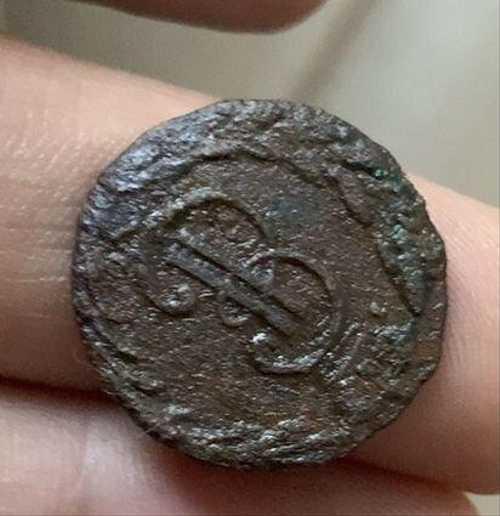 Денга 1771 км Екатерина II Сибирская монета