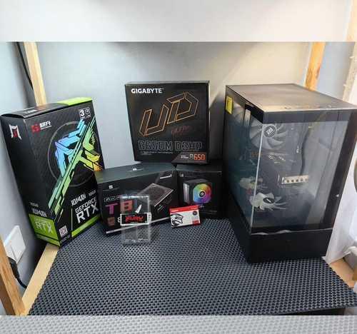 Игровой пк AMD 7500f 3080 32GB DDR5 1tb nvme 850W