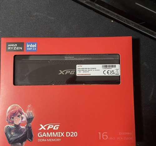 Adata XPG gammix ddr4 32gb 16gx2