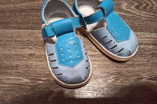 Детские сандали голубые 12,5 см