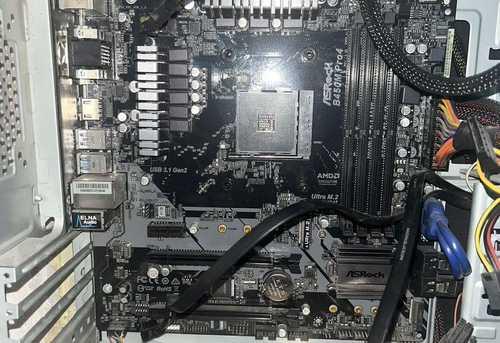 Материнская плата Asrock b450m pro4