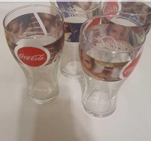 Стаканы стеклянный coca cola