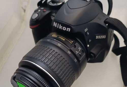 Фотоаппарат Nikon D3200 kit 18-55mm б/у