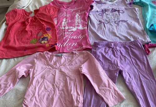 Детская одежда для девочек пакетом 116-128