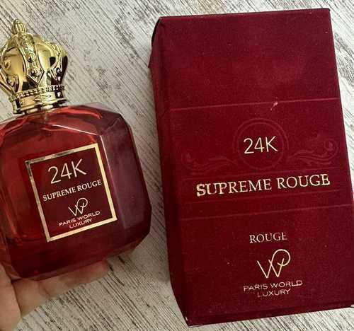 Paris world luxury 24K Supreme Rouge остаток 90 мл