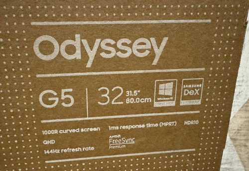 Монитор Samsung Odyssey G5 32"