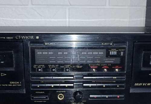 Дека кассетная pioneer CT W401R