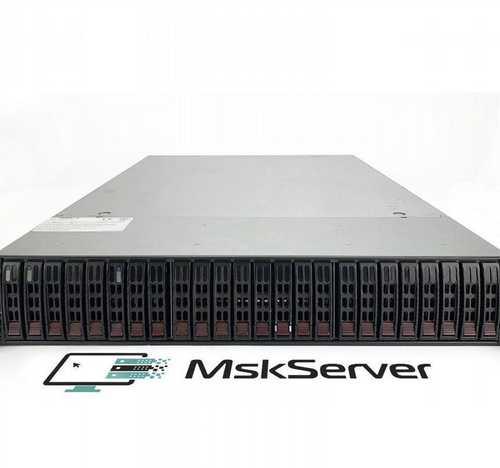 Сервер Supermicro 2028R-E1CR24N 2x E5-2696v4 16Gb