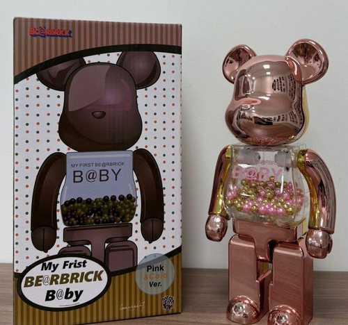 Новый Медведь Bearbrick 400% 28см My First Baby