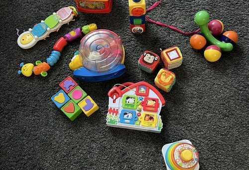 Развивающие игрушки fisher price пакетом