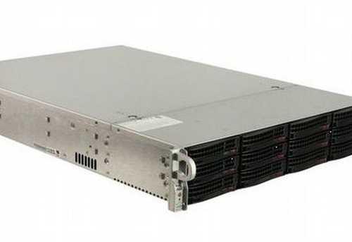 Сервер Supermicro 6027R-E1R12N - 2 cpu, 80gb ram
