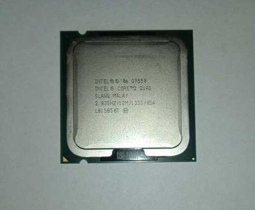 Топовый процессор Core 2 Quad Q9550