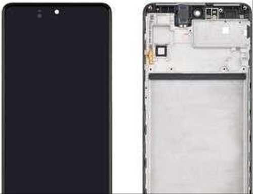 Дисплей для Samsung Galaxy M51 Черный - OR