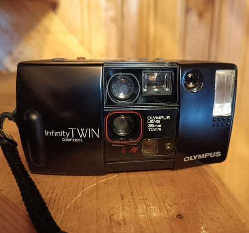 Пленочный фотоаппарат Olympus infinity twin