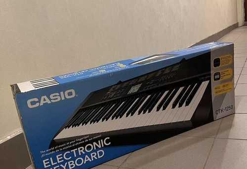 Синтезатор casio CTK-1250 черный