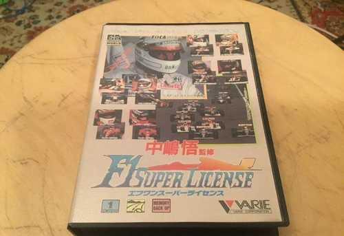 Sega Mega Drive - F1 Super License