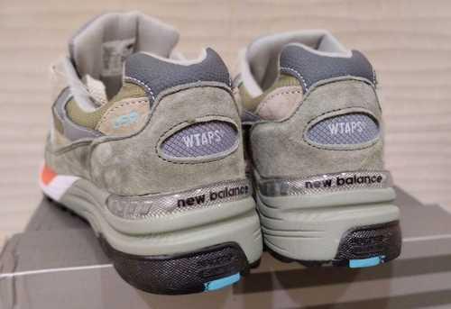 Кроссовки New Balance 992 Wtaps беж NB серые