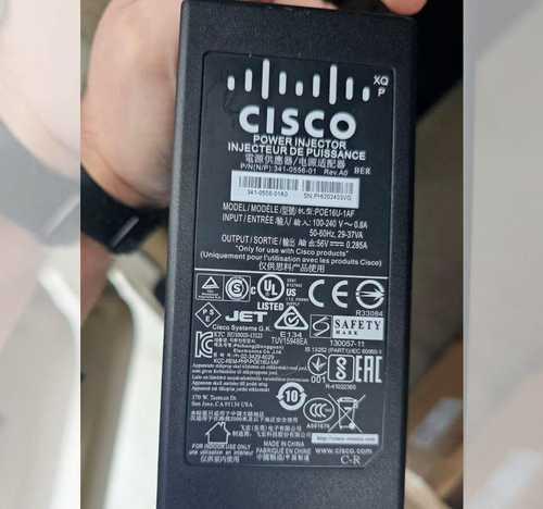 Cisco Power Injector POE16U-1AF