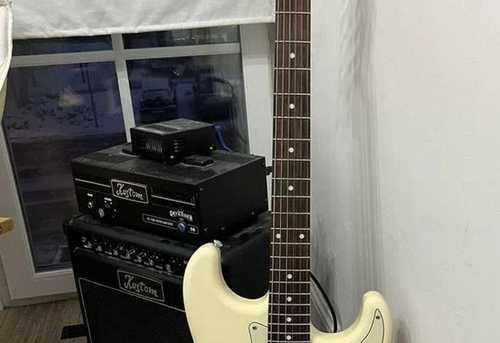 Гитара fender Stratocaster Japan MIJ ST-456 белый