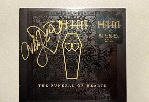 HIM - The Funeral Of Hearts - автограф Вилле Вало