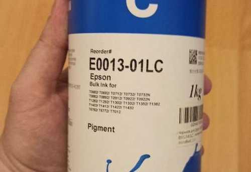 Чернила inktec для Epson 930 мл. Синий (Cyan)