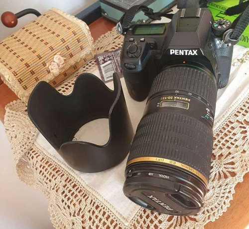 Зеркальный фотоаппарат Pentax K-5ll с объективами