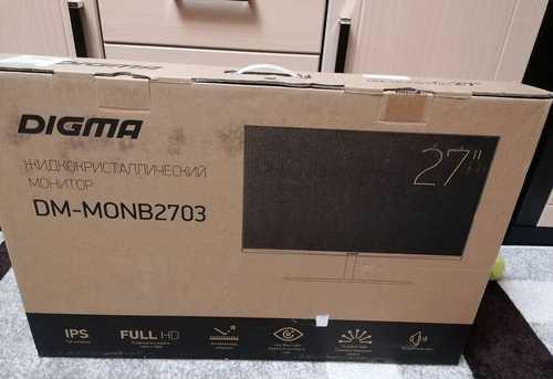 Монитор IPS Digma 27"новый