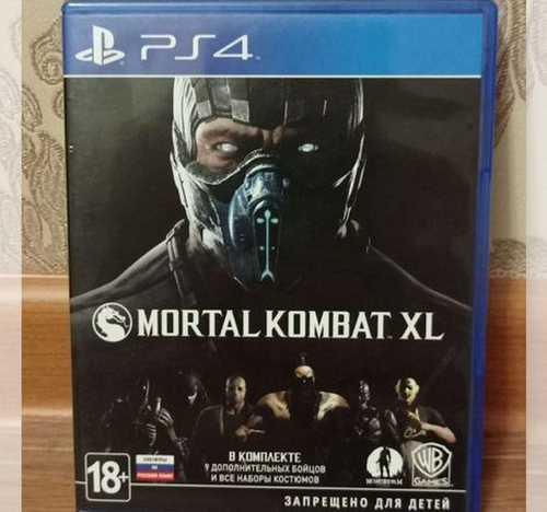 Игровой диск для PS 4 "Mortal Kombat XL"