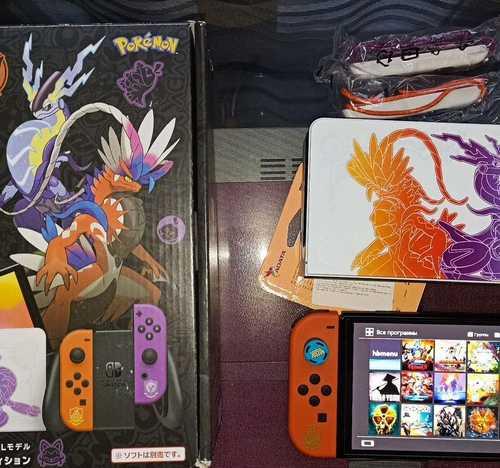 Nintendo switch oled pokemon прошитый