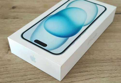 Смартфон Apple iPhone 15 128 gb 2 nano sim blue