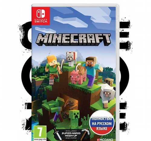 Minecraft (Nintendo Switch) б/у, Полностью Русский