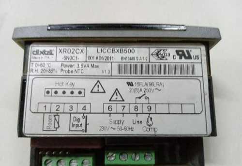 Контроллер Dixell XR02CX-5NOC1 230V