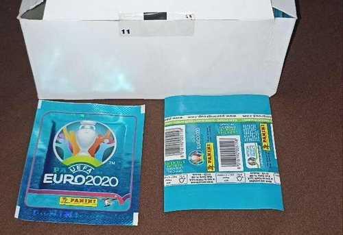 Блок наклеек Panini Euro 2020 no preview