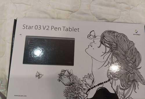 Графический планшет xp pen star 03 v2 pen tablet