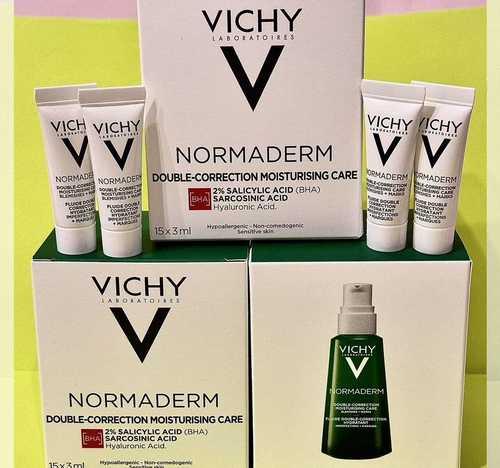 Vichy Normaderm Double-correction fluid 15 шт*3мл