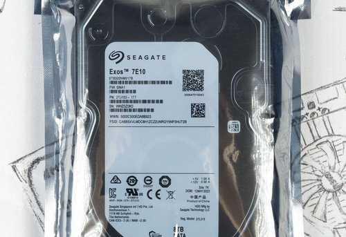 Жесткий диск Seagate Exos 7E10 8TB