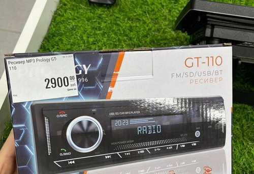Магнитола 1DIN ресивер Prology GT-110 с Bluetooth