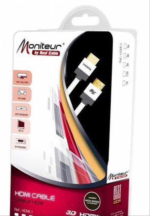 Кабель hdmi Real Cable hdmi-1 1.5m