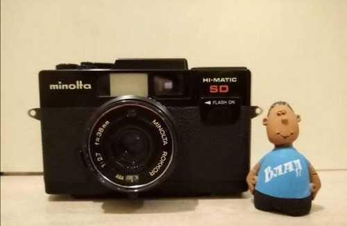 Фотоаппарат Minolta hi-matic SD