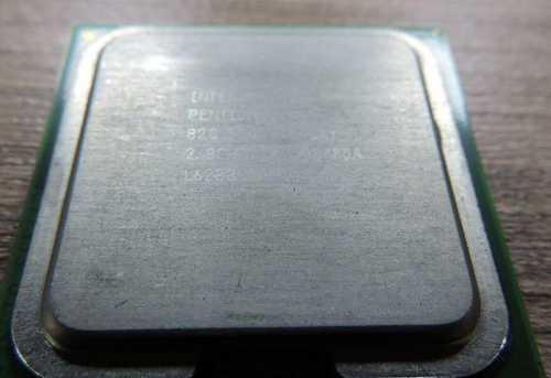 Процессор Intel Pentium D 820